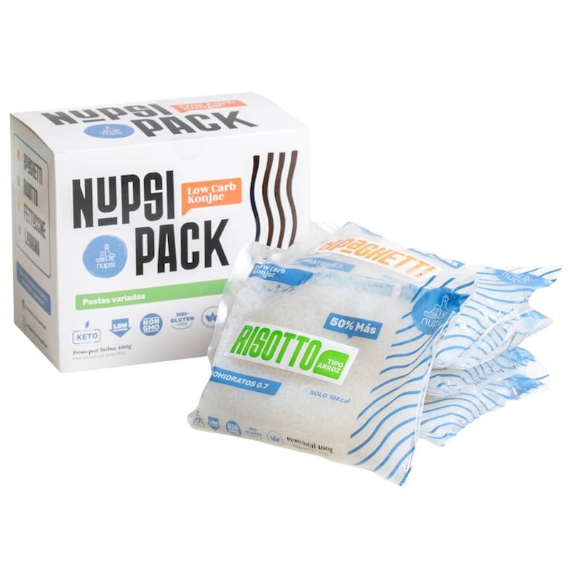 4Pack de pastas Konjac Nupsi - Keto - Low Carb - Gluten Free NUPSI ...