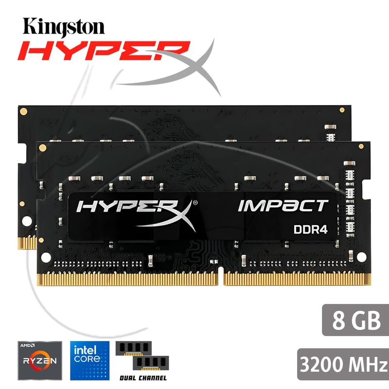 MEMORIA RAM LAPTOP DDR4 3200MHZ 8GB FURY IMPACT HYPERX | falabella.com