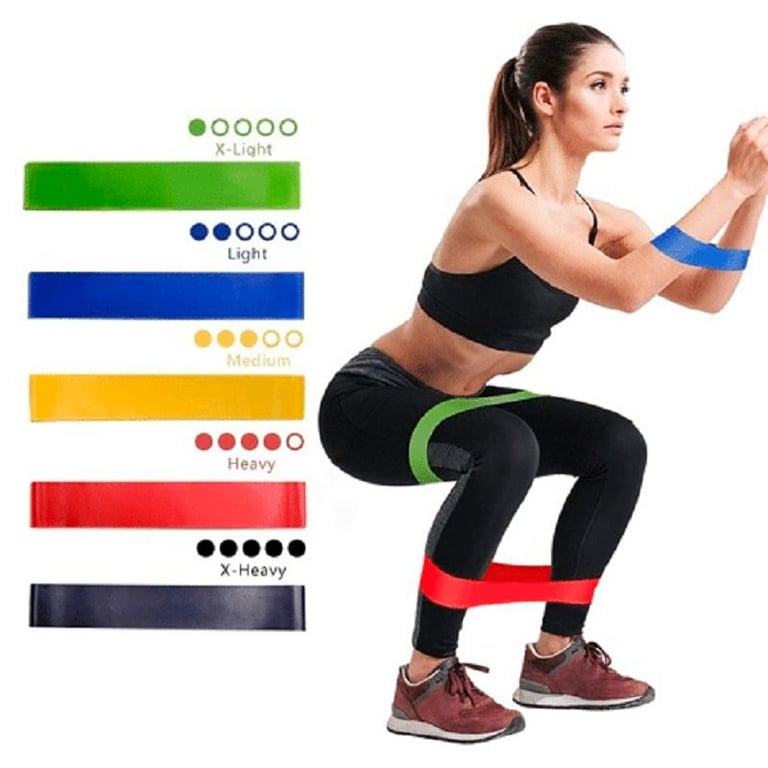 Kit 5 Ligas Bandas Elásticas Ejercicio Resistencia Entreno GENERICO | falabella.com