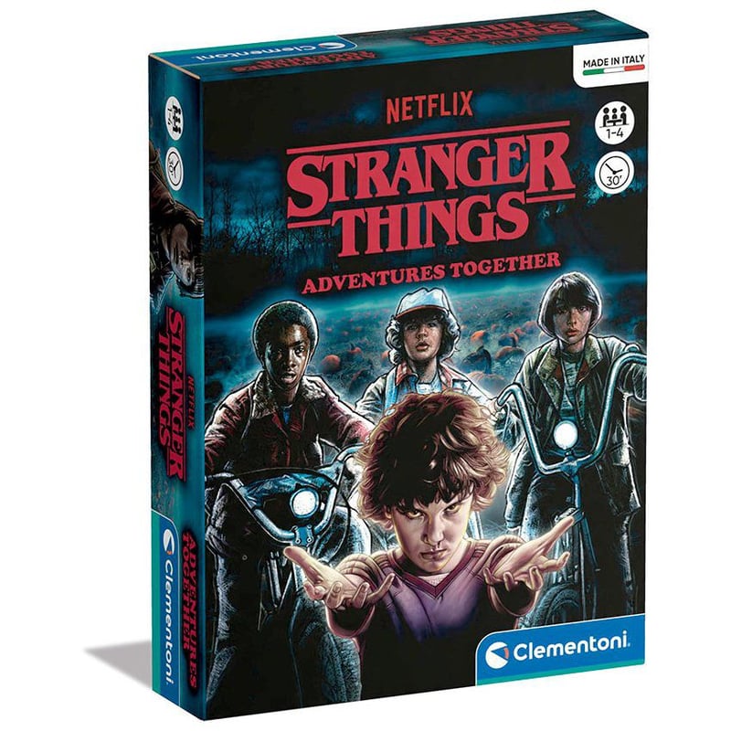 Juego de cartas stranger things (netflix)-aventuras juntos CLEMENTONI | falabella.com