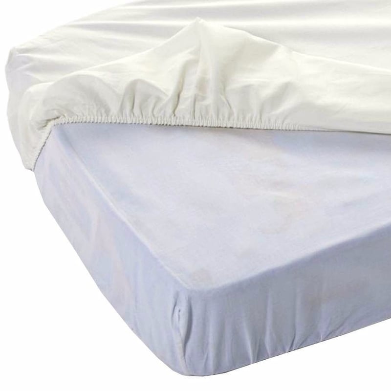 PROTECTOR DE COLCHON IMPERMEABLE 2 PLAZAS BLANCO ANTIFLUIDOS GENERICO ...