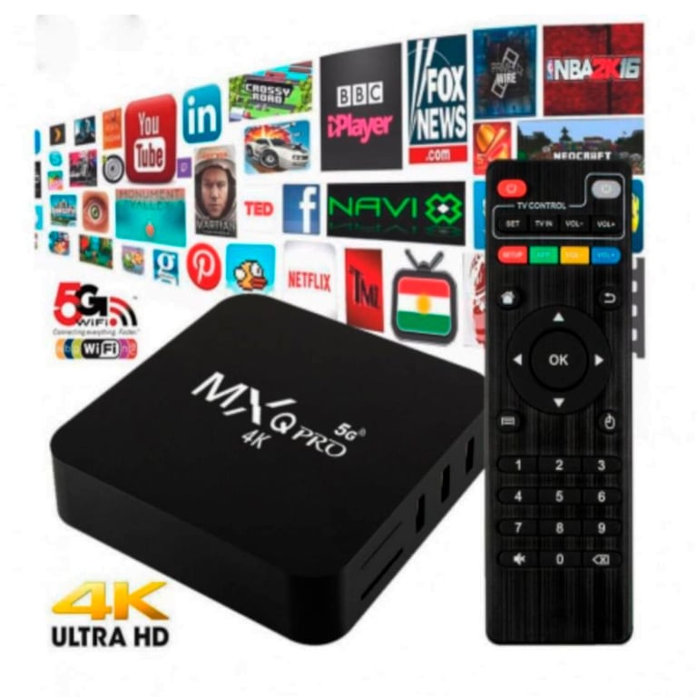 TV BOX Android 16GB 2GB RAM Convertidor De TV a TV SMART SEISA ...