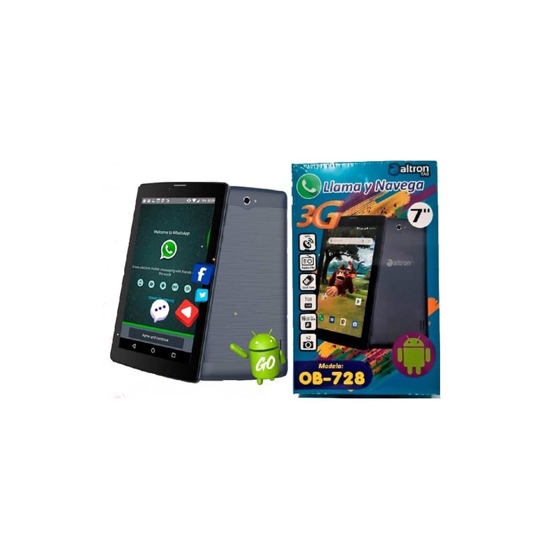 Tablet 7 con chip 3g 1gb16gb ob-728 ALTRON | falabella.com