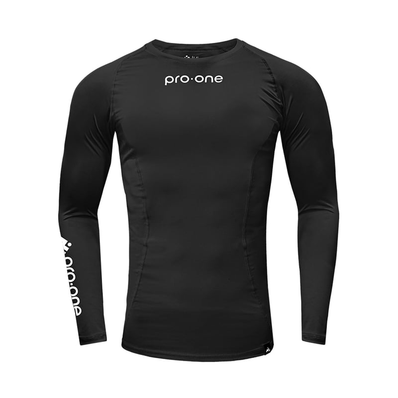 Polo Licra MLarga Pro-One Compressor Negro PRO-ONE | falabella.com
