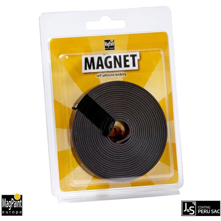 Cinta magnética autoadhesiva flexible 3 metros MAGPAINT | falabella.com