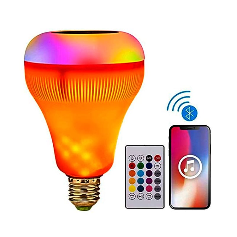Foco Led Musical Bluetooth Tipo Flama RGB 9W OP-BT11F | Sodimac Falabella