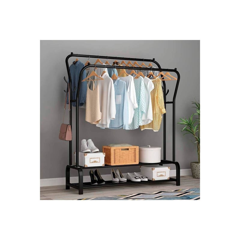 Perchero Colgador Organizador Ropa X Premium Negro GRETAIL | falabella.com