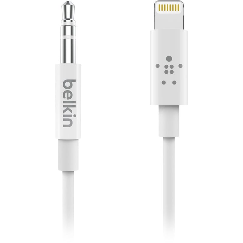 Cable Belkin 90cm Audio 3.5mm to Lightning MFi - AV10172BT03 BELKIN ...