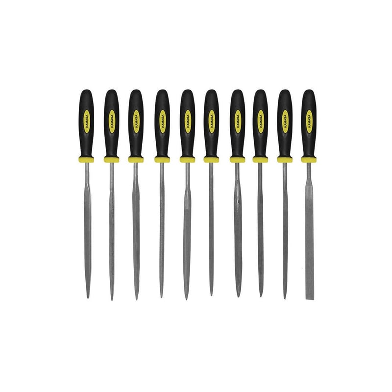 JUEGO LIMATON AM/NEG 3 X 140 X 10PZ KAMASA | falabella.com