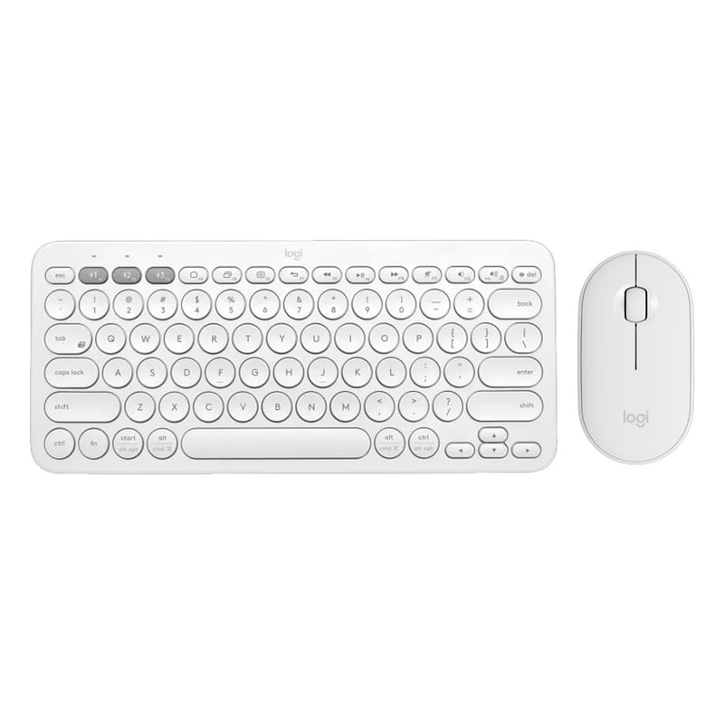 Teclado Logitech K380 y Mouse Logitech M350 White LOGITECH | falabella.com