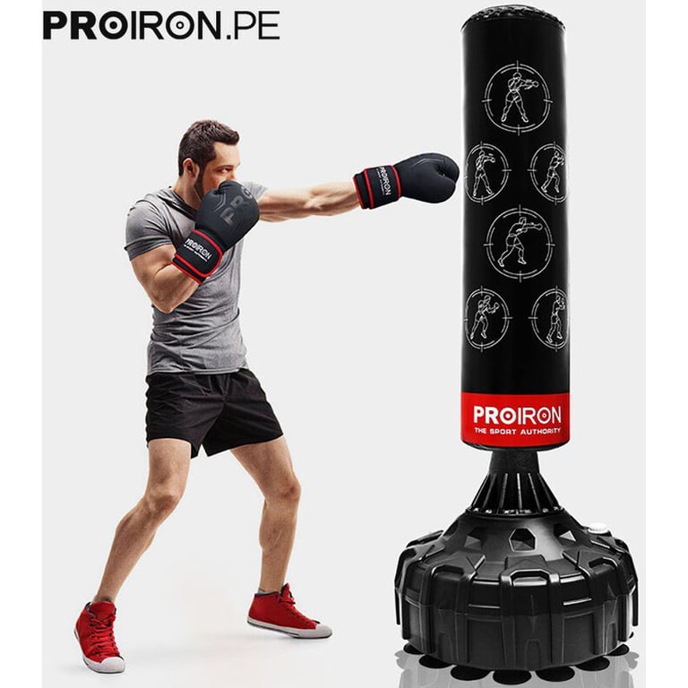 Saco de Boxeo Instructivo con Base de Pedestal PROIRON | Sodimac Perú