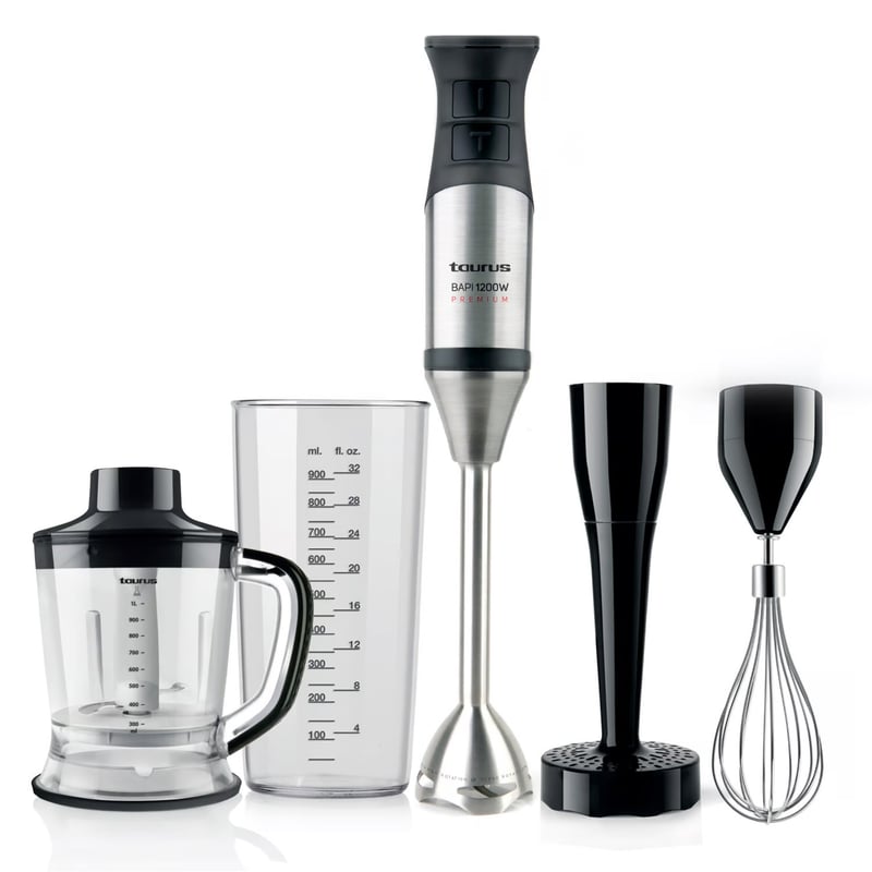 Batidora de Inmersión Mod. Bapi 1200 Premium Complete 20 Velocidades TAURUS | falabella.com