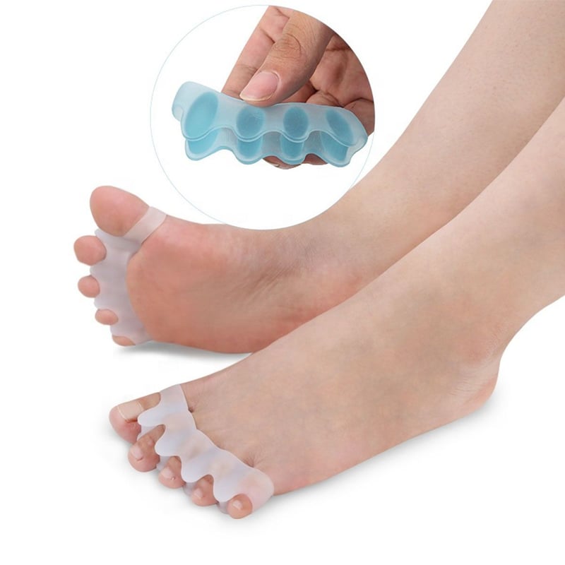 Par Separador Silicona Protector Del Dedos Pie Hallux Valgus GENERICO ...