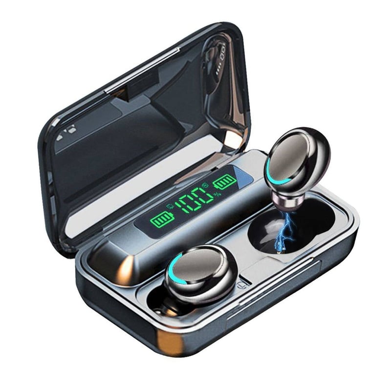 Audífonos inalámbricos Tactiles Pantalla LED Bluetooth F9 Power bank GENERICO | falabella.com