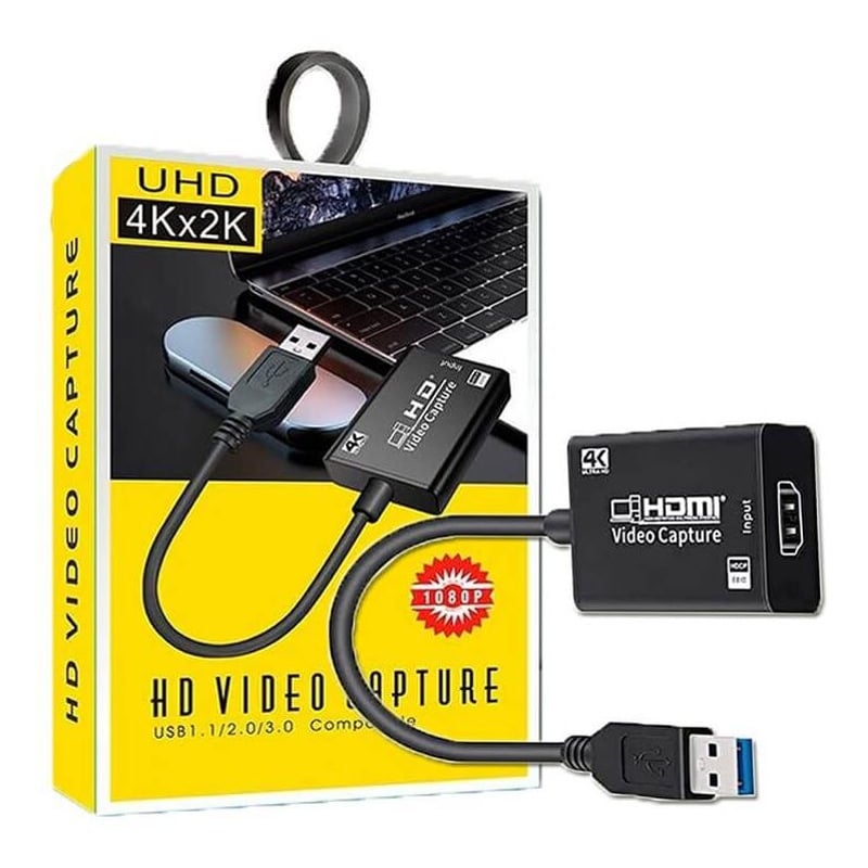Capturadora De Video Usb 3.0 - Hdmi 4k 2k Y Fullhd - Seisa SEISA ...
