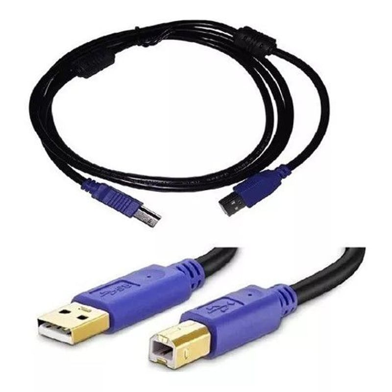 Cable usb para impresoras 5 metros - negro GENERICO | falabella.com