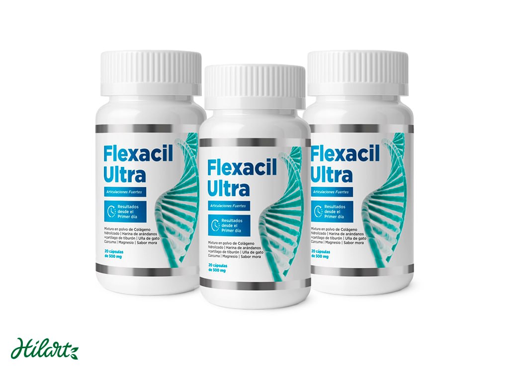 FLEXACIL ULTRA - pack x3 - para molestias articulares y óseas FLEXACIL ...