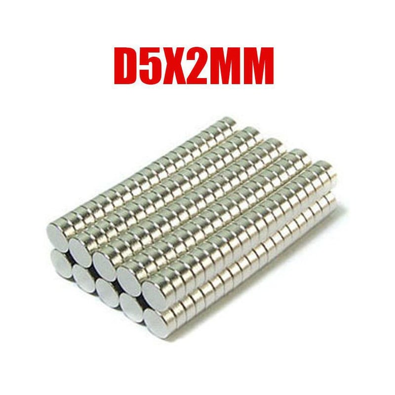 Imanes de neodimio modelo disco 05mmx2mm pack 50 unds GENERICO ...