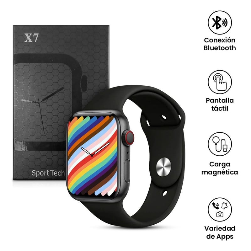 SmartWatch Serie X7 - Color Negro CC GROUP | falabella.com