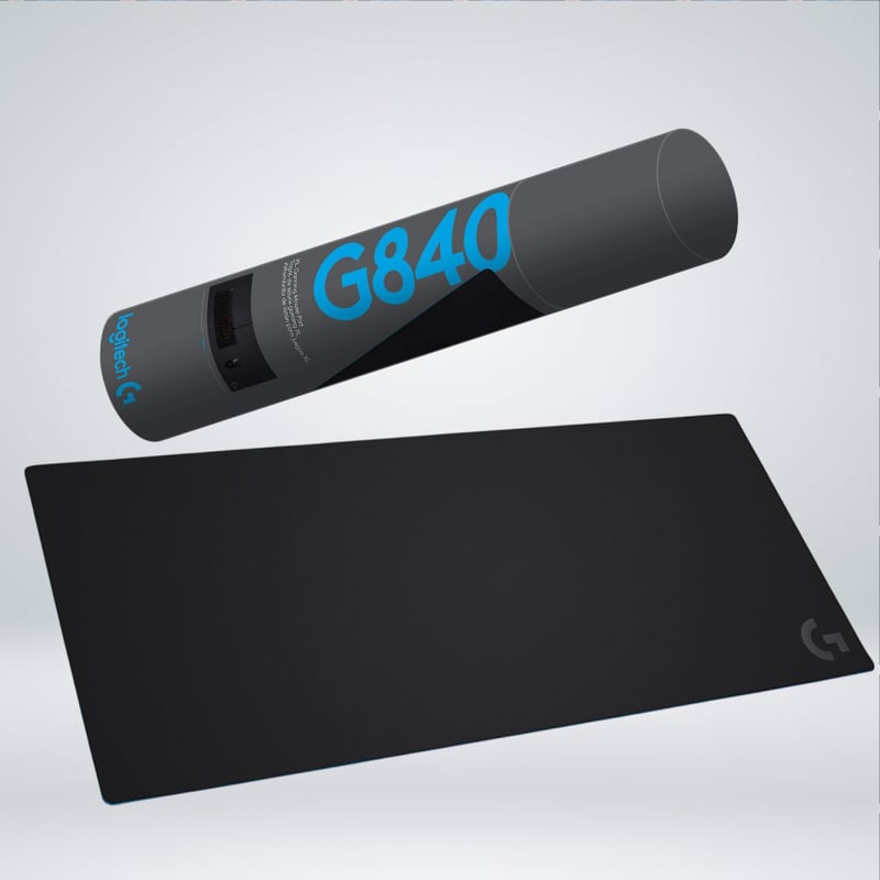 MOUSEPAD GAMER LOGITECH G840 XL BASE DE GOMA SUPERFICIE TELA SUAVE ...