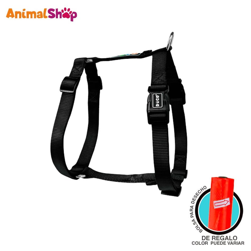 Arnes De Perro Forma De H Doco S Negro 40 A 55 Cm Con Regalo DOCO ...