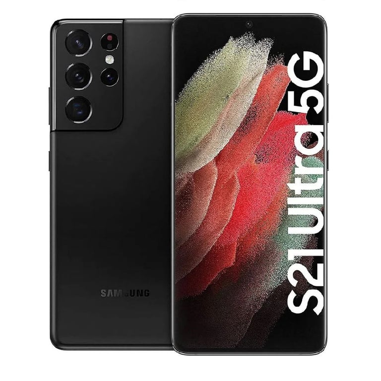 Samsung S21 Ultra 5G 128GB 12GB Negro - REACONDICIONADO SAMSUNG ...