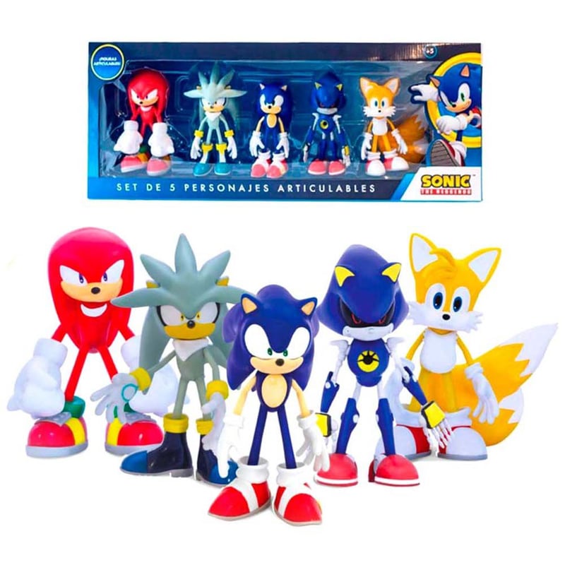 Set De Sonic The Hedgehog Y Sus Amigos 2 SONIC | falabella.com