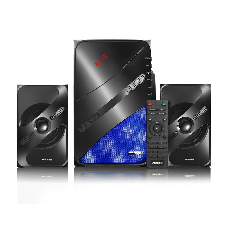 Parlante 2.1 Micronics MIRAGE MICS7008BT Woofer 5" Luz LED de colores ...