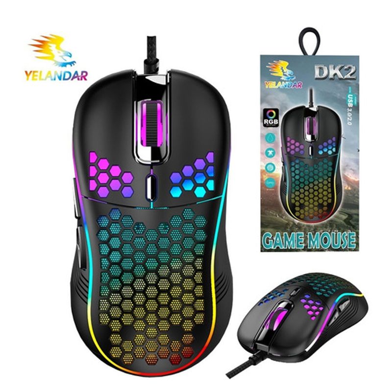 Mouse Gamer RGB Retro iluminado 7 Botones USB DPI 6000 SEISA ...