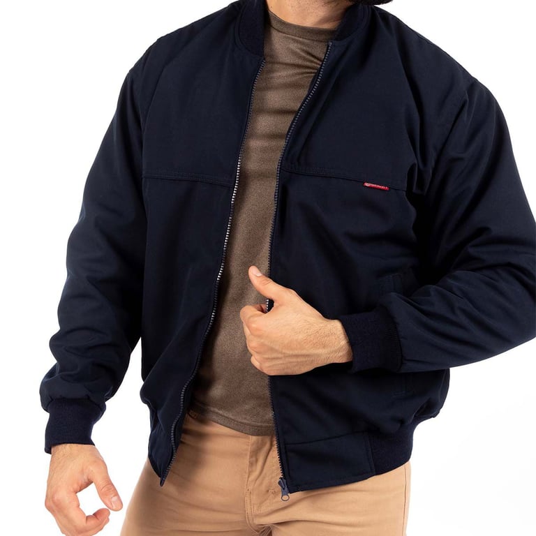 Casaca Legant Hombre Cuello Tejido - Azul KAEROSHY | falabella.com