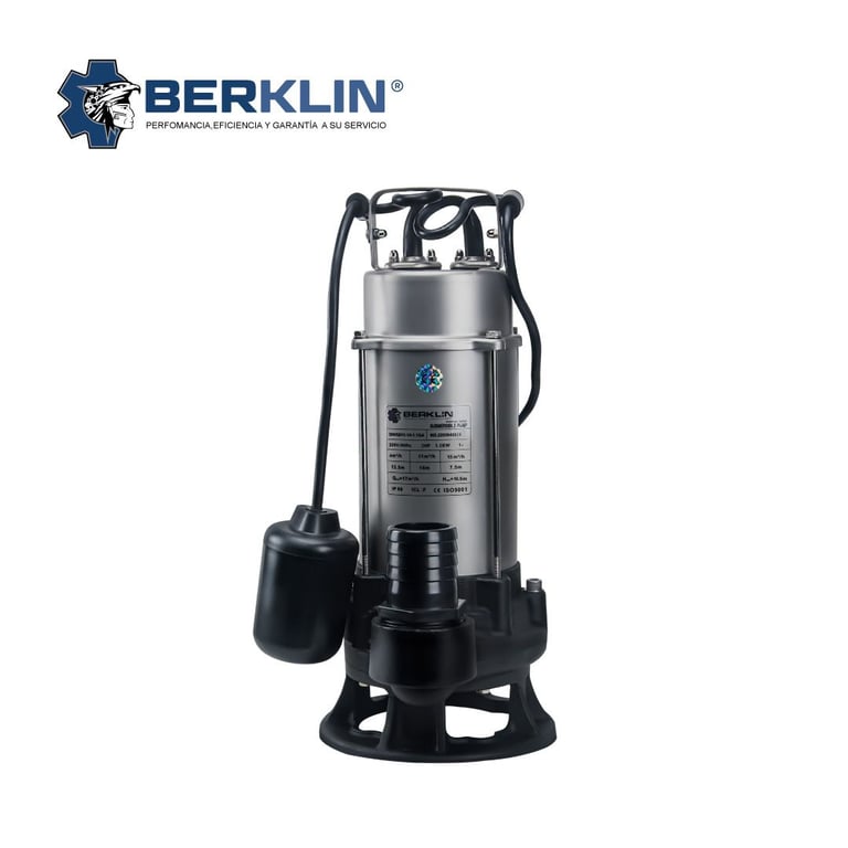 Bomba Sumergible para Agua Sucia de 2HP BERKLIN | falabella.com