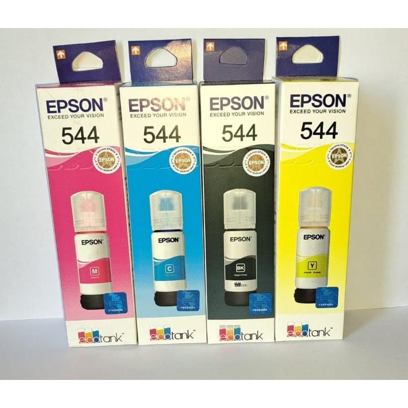 Kit de 4 tintas Epson 544, Cian,Magenta, Yellow,Black EPSON | falabella.com
