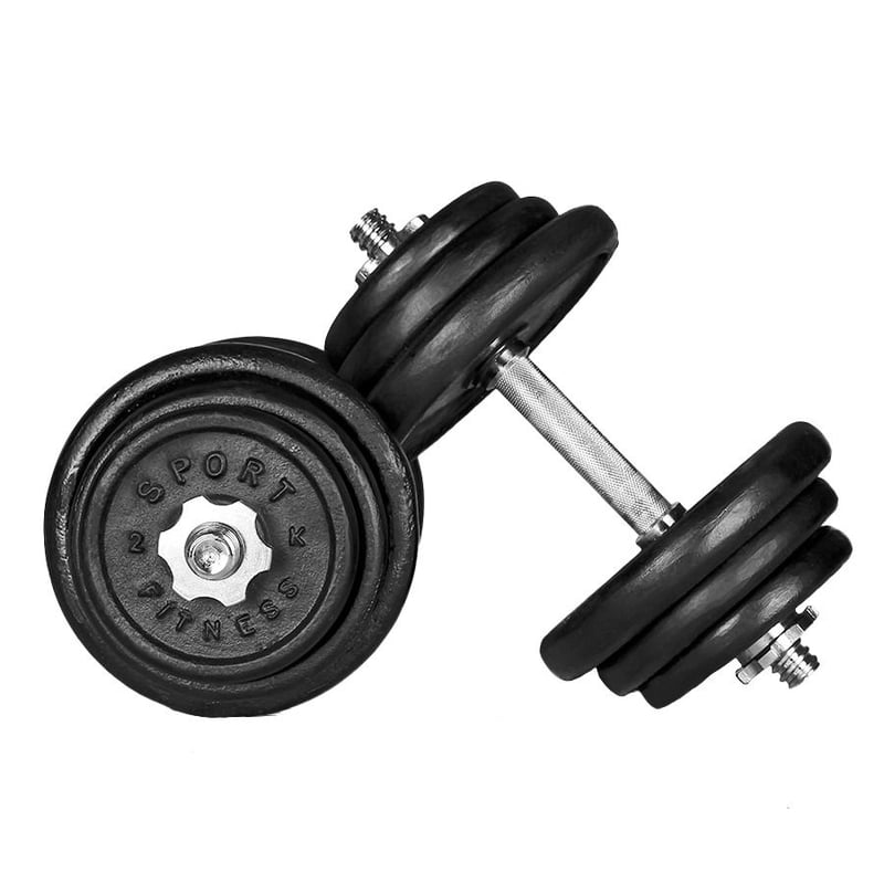 Pesas Redondas De 40 Kgs Con Mancuernas Importadas SPORT FITNESS ...