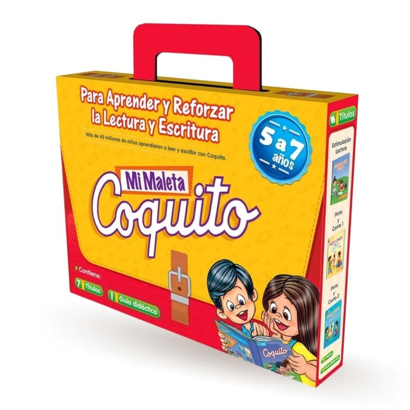 Mi Maleta Coquito Lectura y Escritura EDICIONES COQUITO | falabella.com