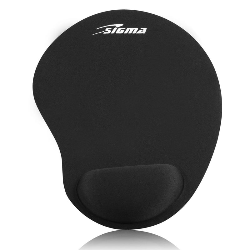 Pad Mouse Sigma X55 Gel Ergonomico Con Reposamuñeca Negro SIGMA ...