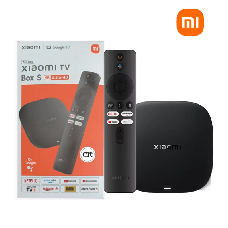 Xiaomi Mi Box S Ultra HD 4K Streaming Chromecast 2da GEN - Negro XIAOMI ...