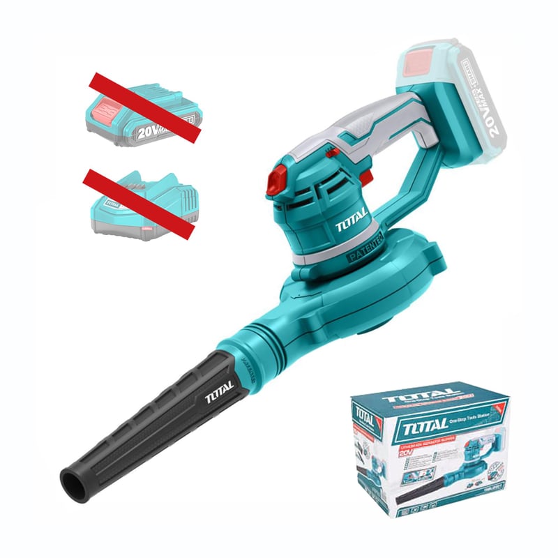 SOPLADOR ASPIRADORA PRO 20V INALÁMBRICA HOGAR TOTAL - TABLI2001 TOTAL ...