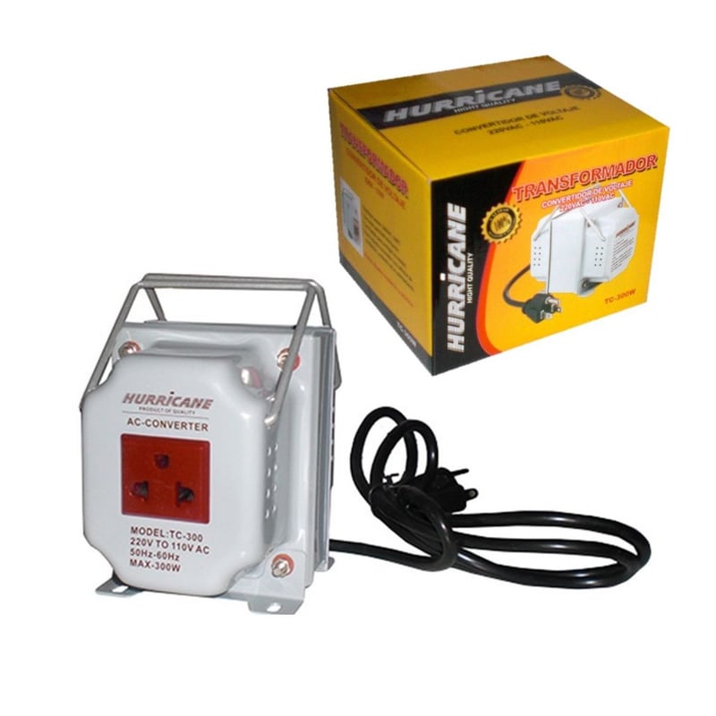 Transformador Hurricane 300w Adaptador 220110v Ac HURRICANE | falabella.com