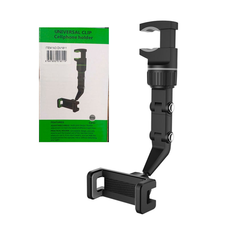 Holder Soporte De Celular Para El Espejo retrovisor Del auto | Sodimac ...