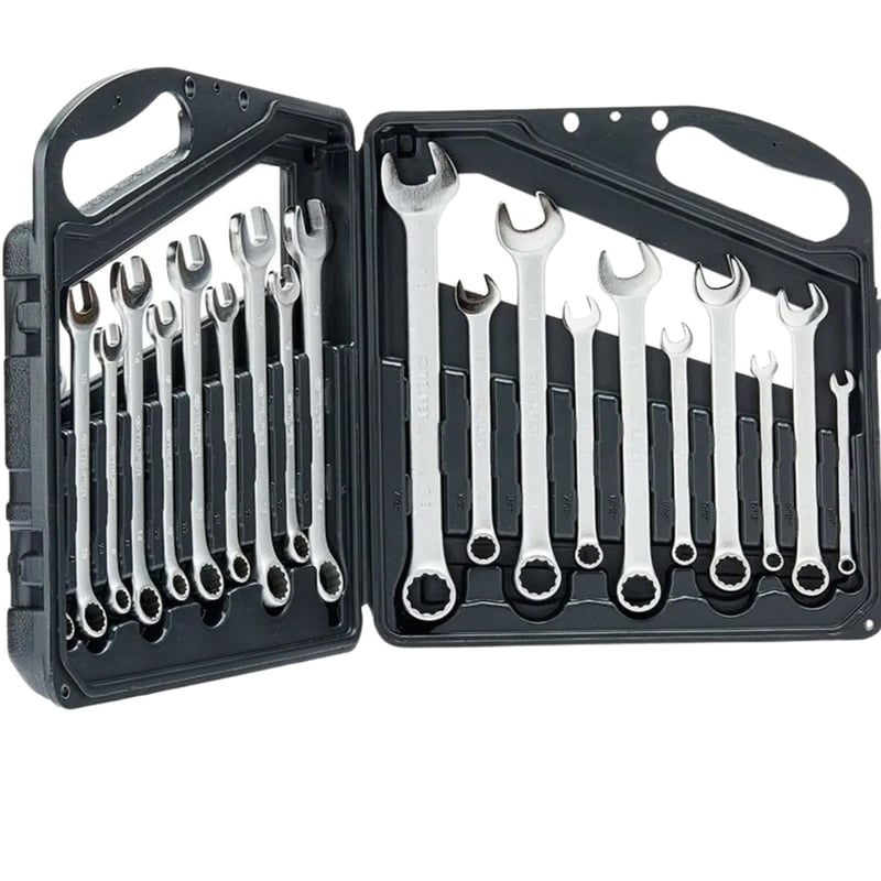 Set de 20 llaves mixtas combinadas granalladas, Truper | Sodimac Falabella