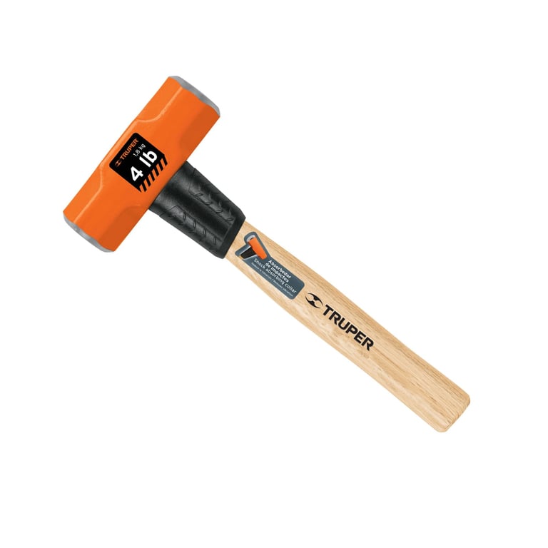 Comba octagonal 4 lb, mango de madera 12", Truper TRUPER | falabella.com