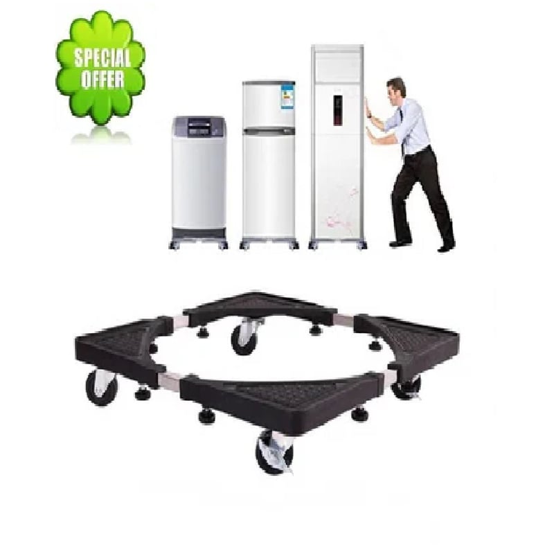 Base Ajustable Multifuncional Acero con Ruedas Para Electrodomésticos ...