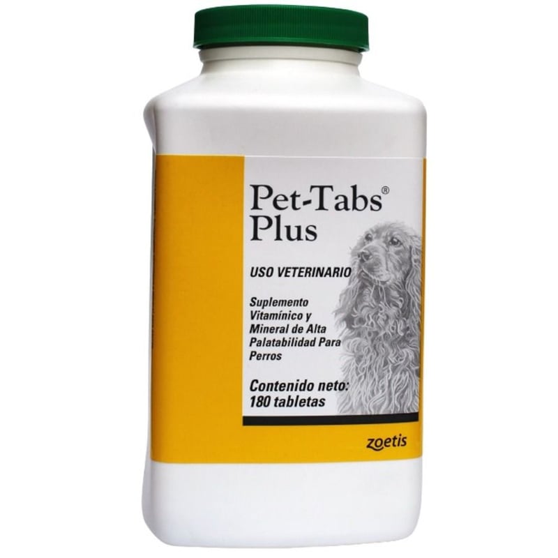 SUPLEMENTO VITAMINICO PET TABS PLUS 180 TABLETAS ZOETIS | falabella.com