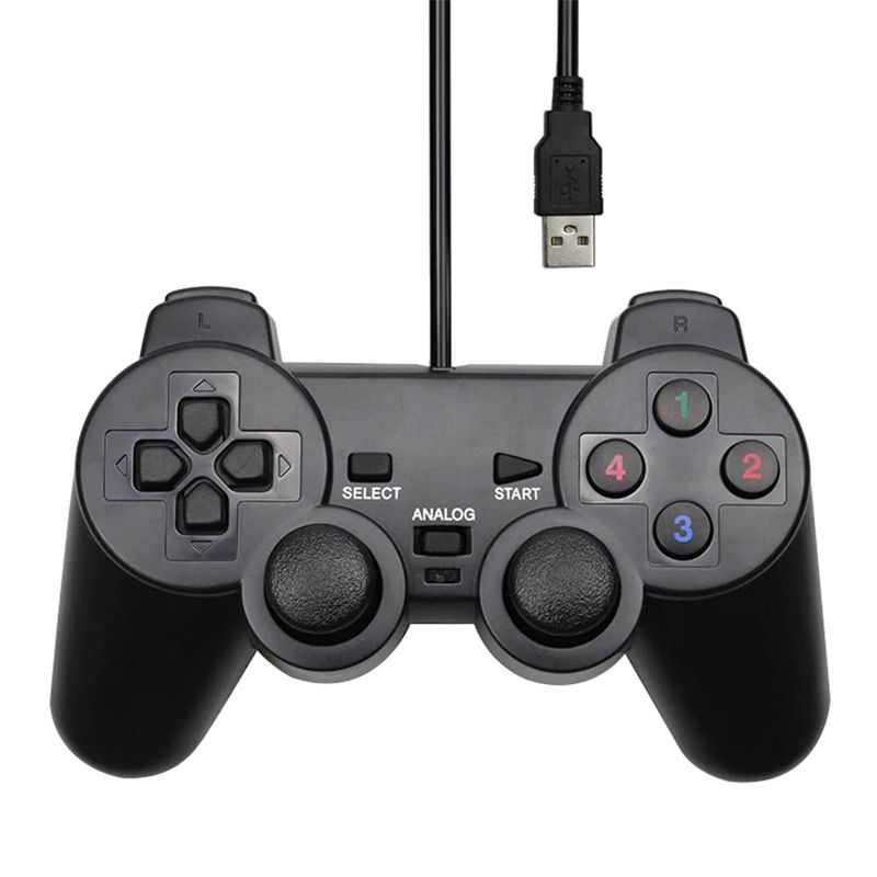 Mando USB para PC y Laptop Modelo Play 2 con Cable Para Windows SEISA ...