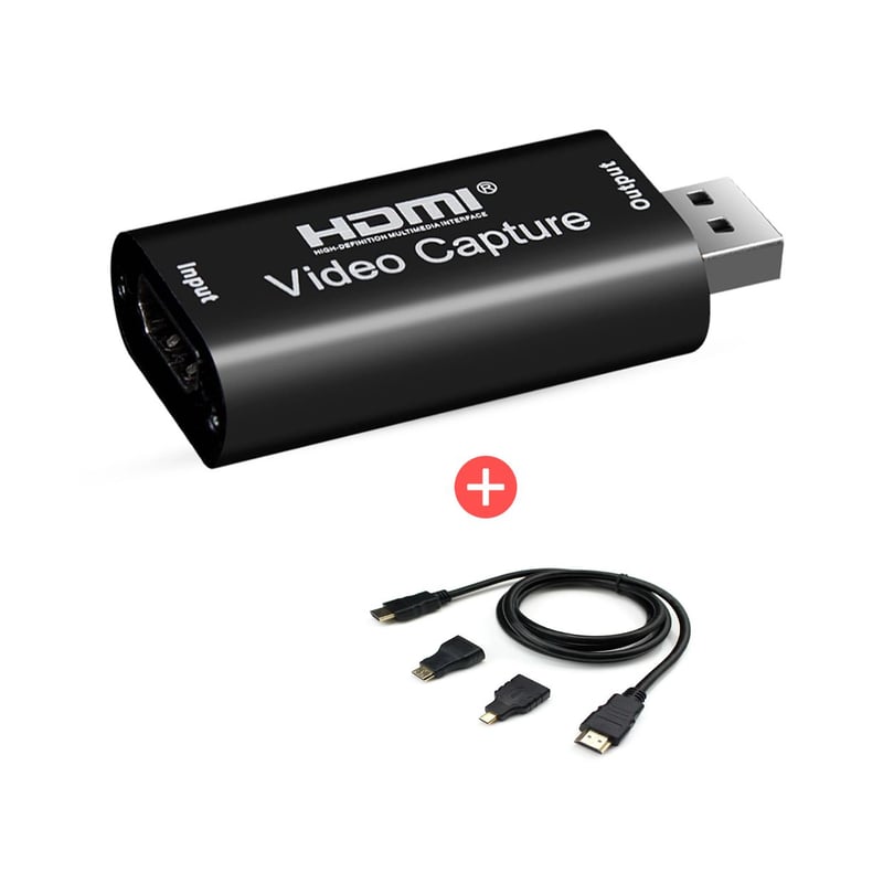 Capturadora De Video Usb 2.0 Hdmi 1080p 60hz Capture Metal GENERICO ...