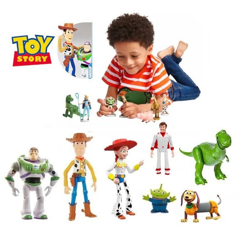 MUÑECOS TOY STORY 7 PIEZAS DINOSAURIO GENERICO | falabella.com