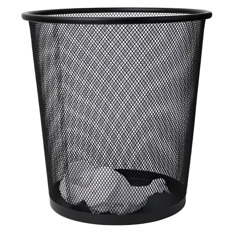 Tacho de Basura Papelera para Oficina Negro INSPIRA | falabella.com