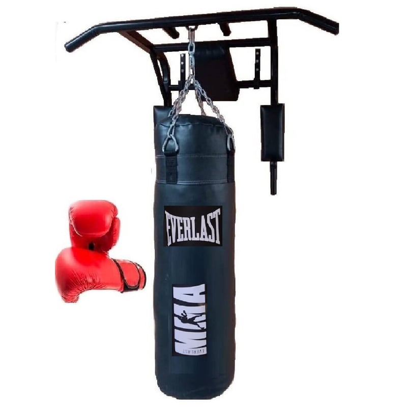 saco de box lleno 100cm barra dominada y accesorios | Sodimac Perú