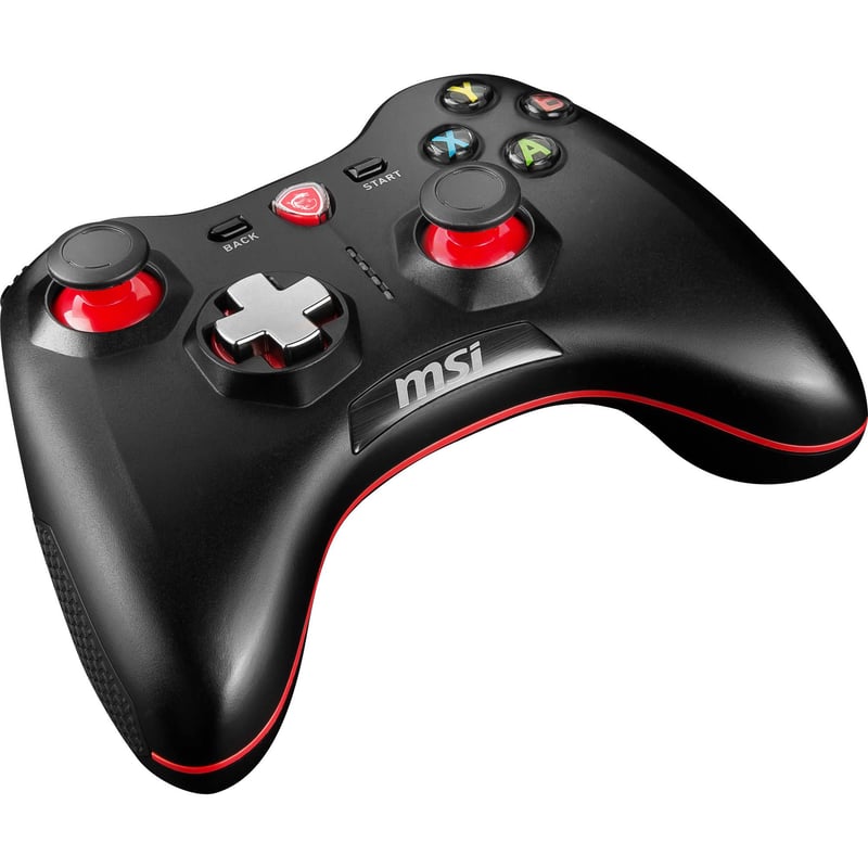 MSI FORCE Wireless Gaming Controller Dual Vibration Mando Gamer - GC30 ...