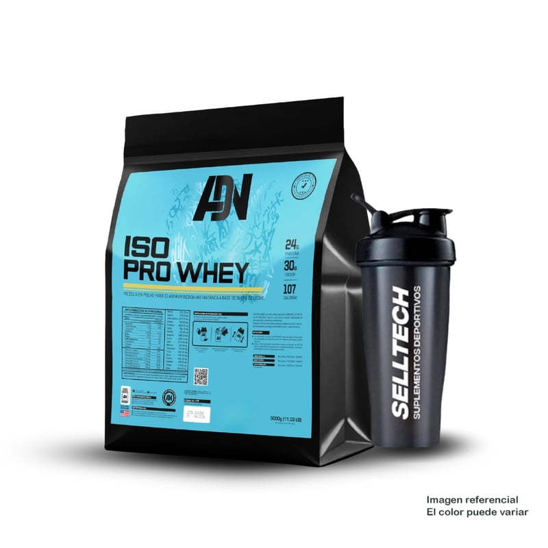 Proteína Adn Iso Pro Whey 5kg Chocolate Shaker ADN | falabella.com